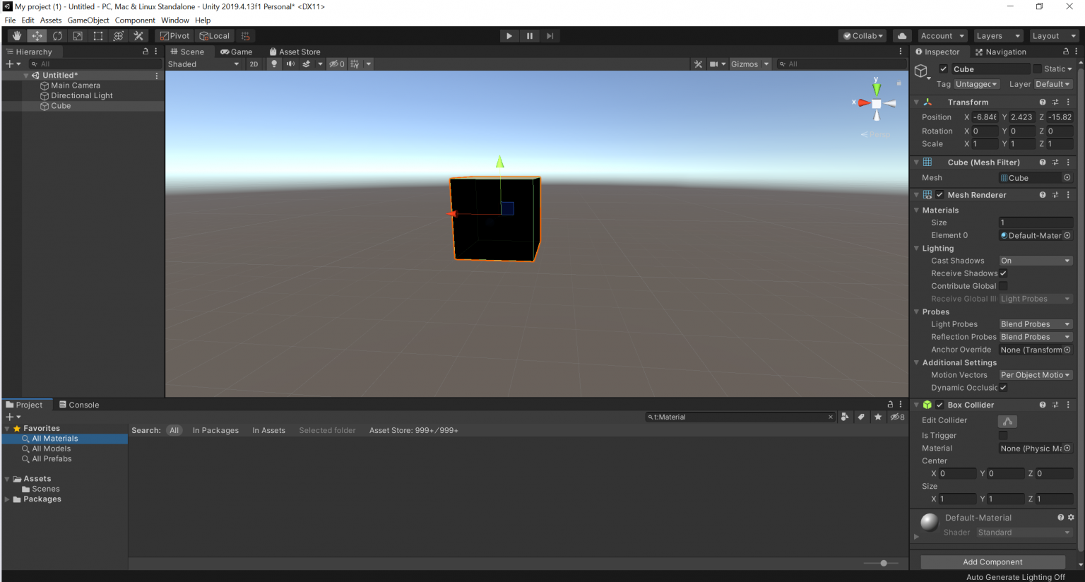 Overview of Unity Physics System