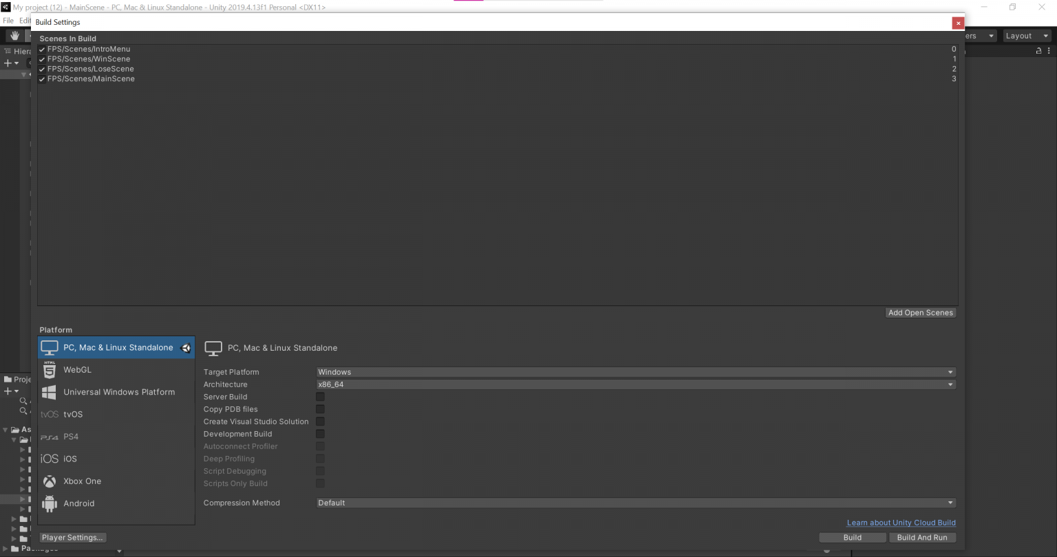 Exporting and Packaging Your Unity Game